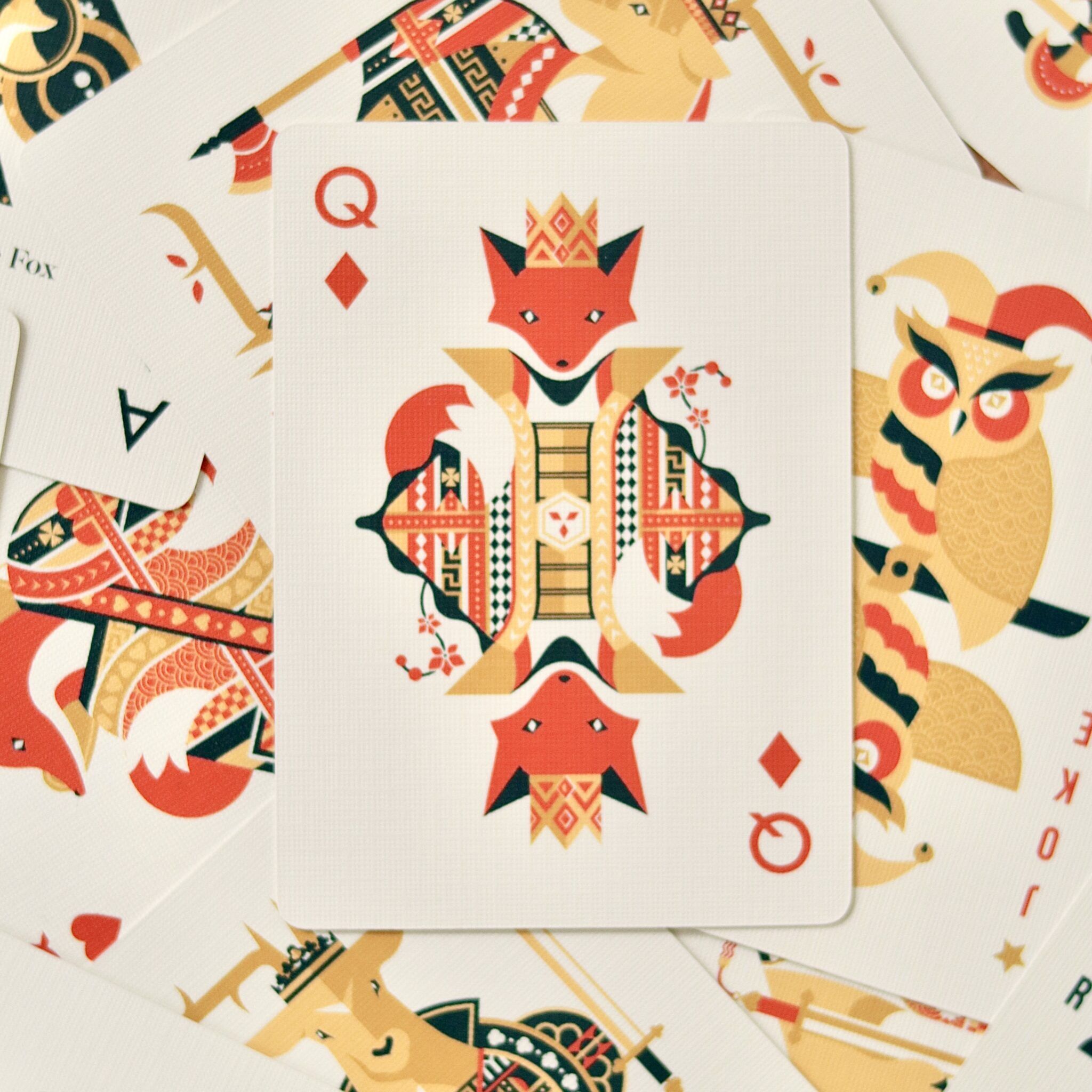 Fox Playing Cards | Quinn the Fox