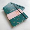 "Summer Rain" Green A5 Fox Notebook | Quinn the Fox